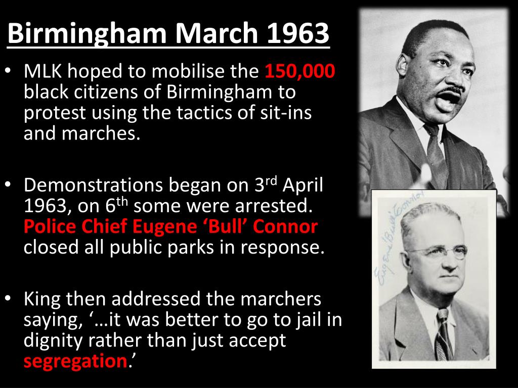 PPT - Why were the Birmingham and Washington marches so important ...