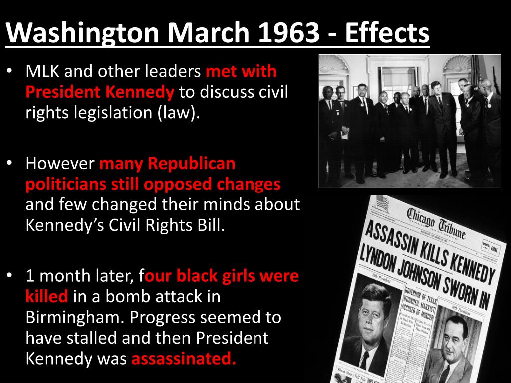 PPT - Why were the Birmingham and Washington marches so important ...