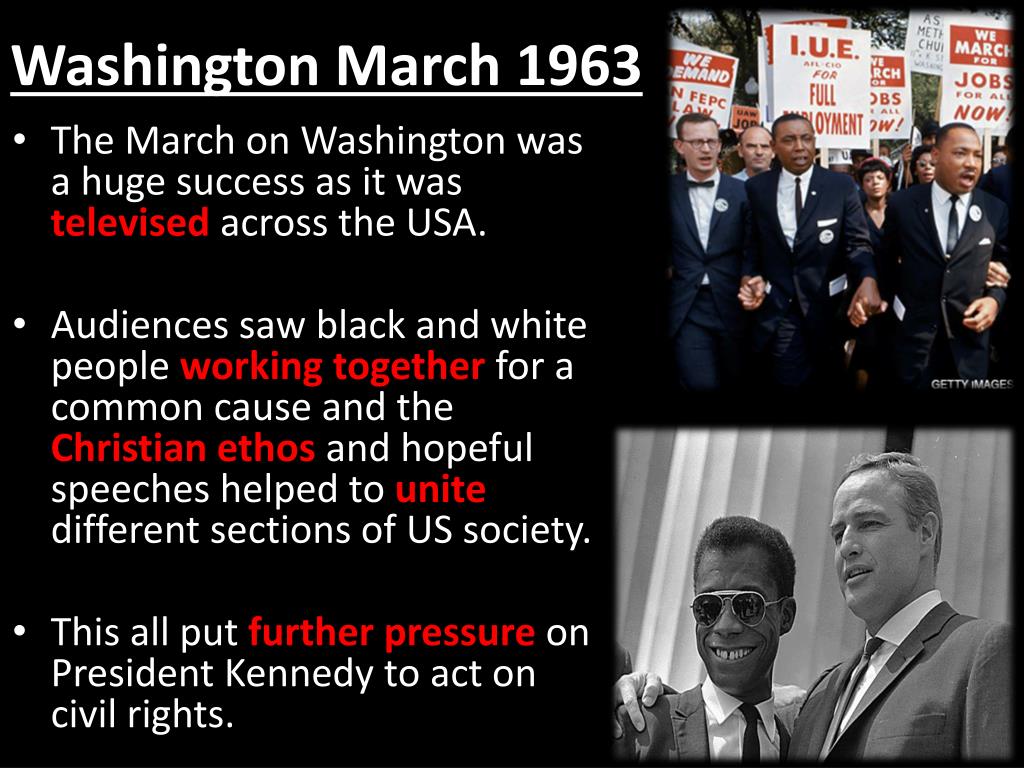 PPT - Why were the Birmingham and Washington marches so important ...
