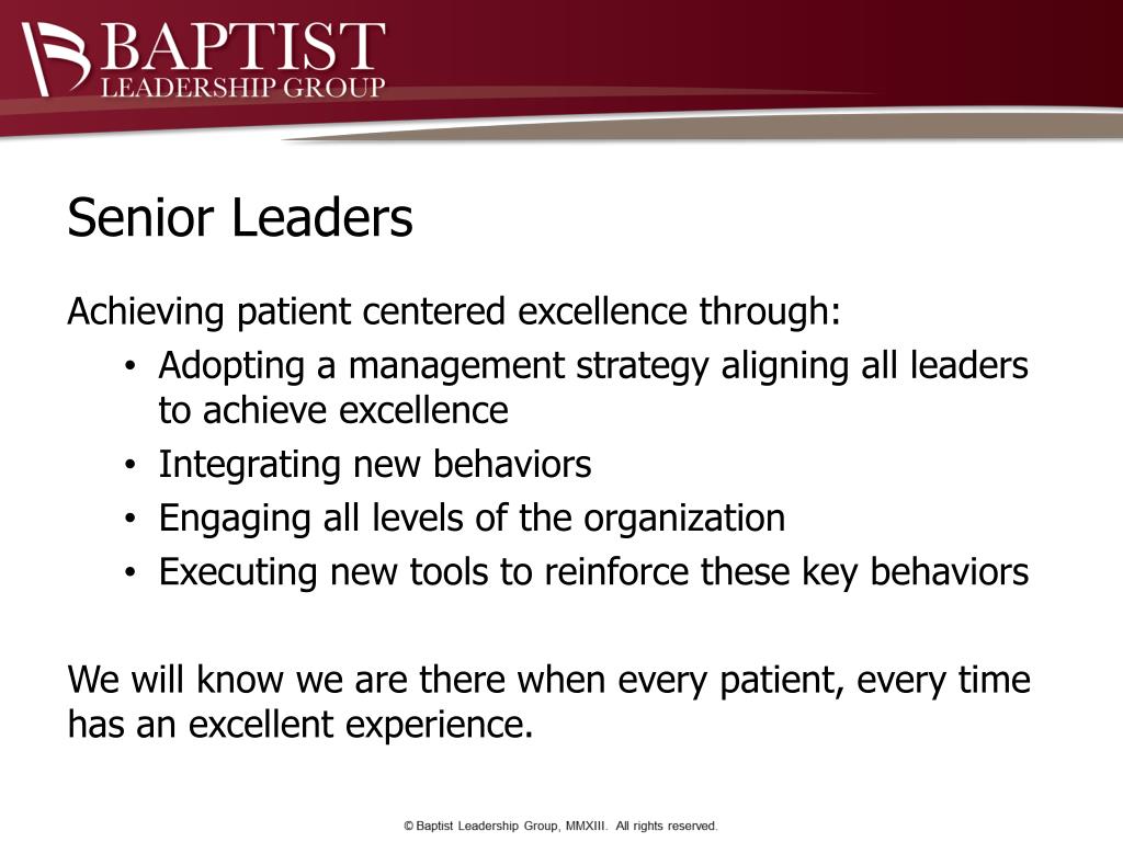 PPT - Engaging Key Audiences: Senior Leader Engagement, Employee and ...