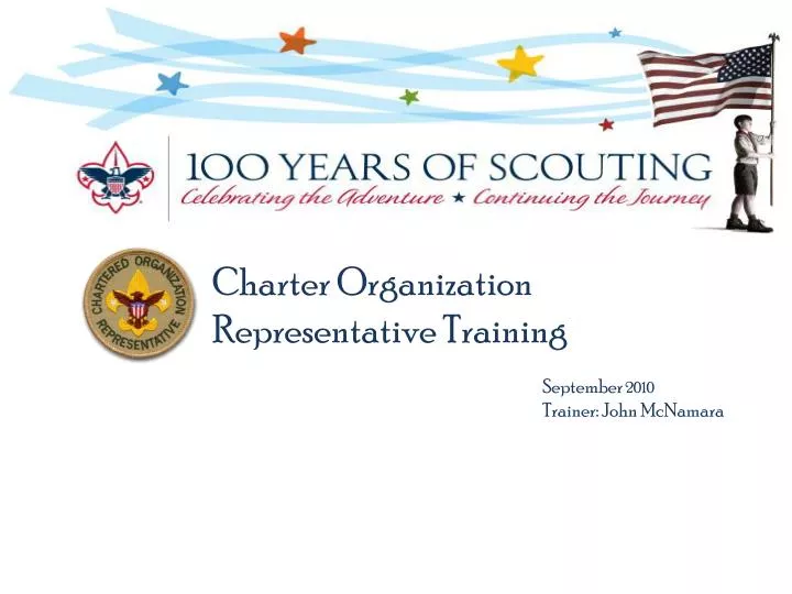 PPT - Charter Organization Representative Training PowerPoint ...