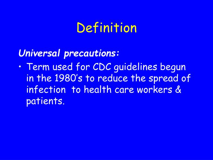 PPT - Standard Precautions PowerPoint Presentation - ID:2415954