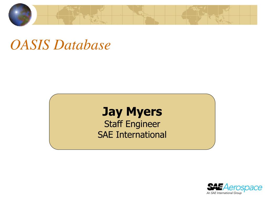 PPT - Welcome to Day 2 of the SAE Aerospace Standards Division ...