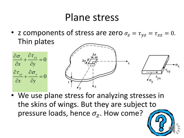 Ppt Plane Stress Powerpoint Presentation Free Download Id 2417531