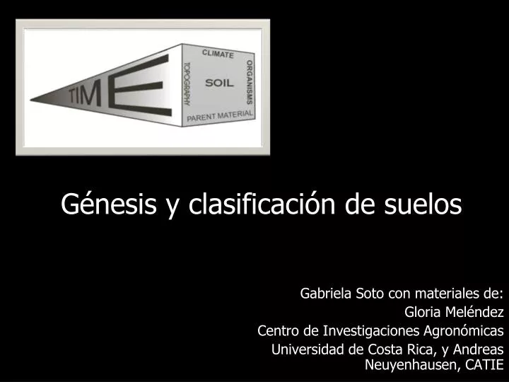 Ppt Génesis Y Clasificación De Suelos Powerpoint Presentation Free