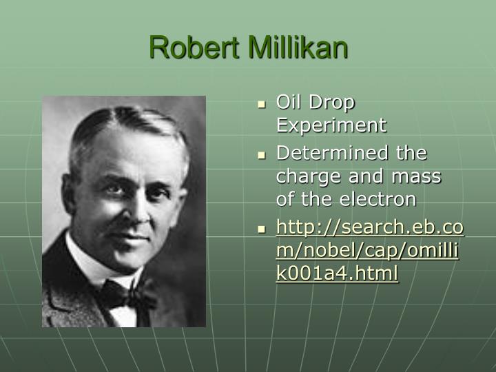 Robert millikan contribution to atomic theory - fitycq