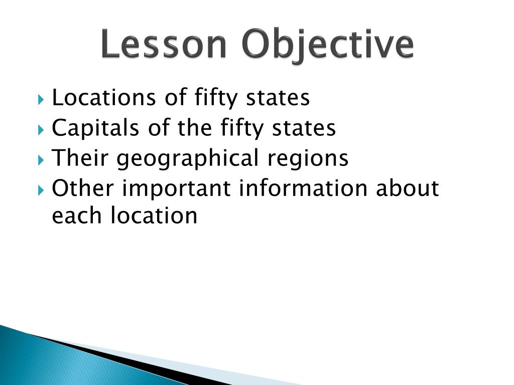 PPT - Major Locations in the United States States, Capitals, and ...