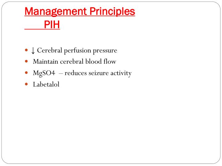 PPT - Pregnancy Induced Hypertension Obstetric Complications PowerPoint ...