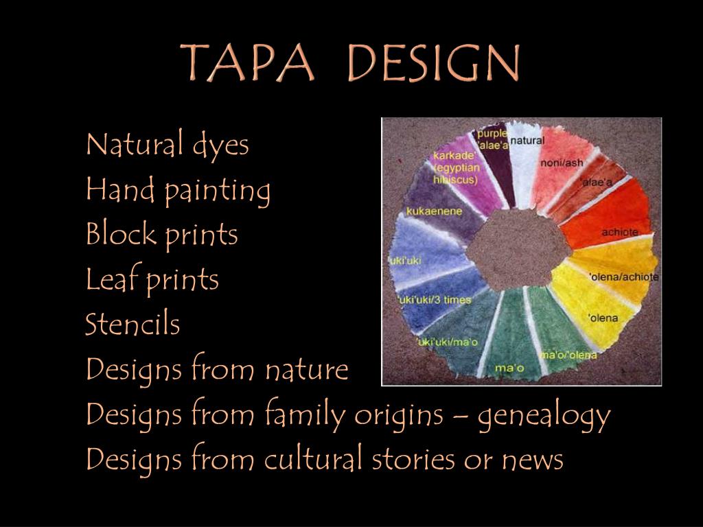 PPT - Bark cloth of the pacific preserving a traditional Art PowerPoint ...