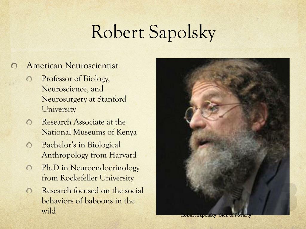 PPT - Sick of Poverty by Robert Sapolsky PowerPoint Presentation, free ...