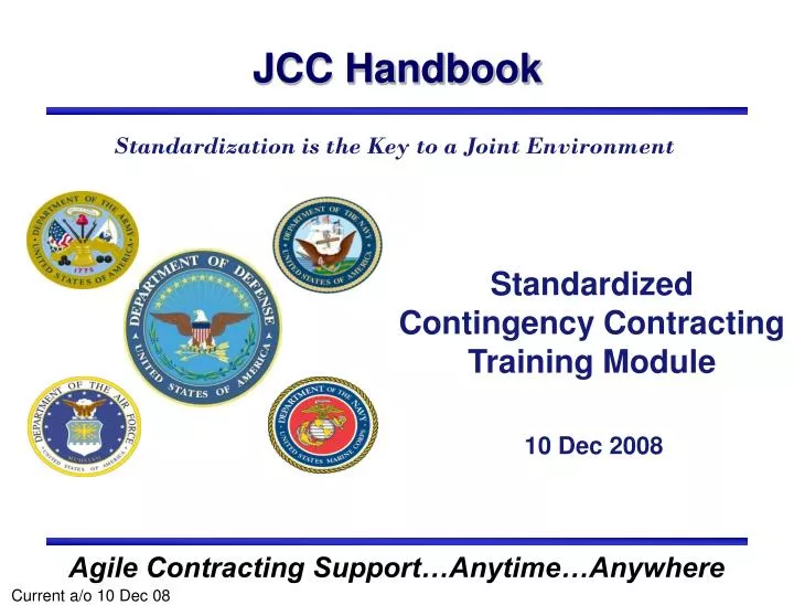 PPT - JCC Handbook PowerPoint Presentation, free download - ID:2420091