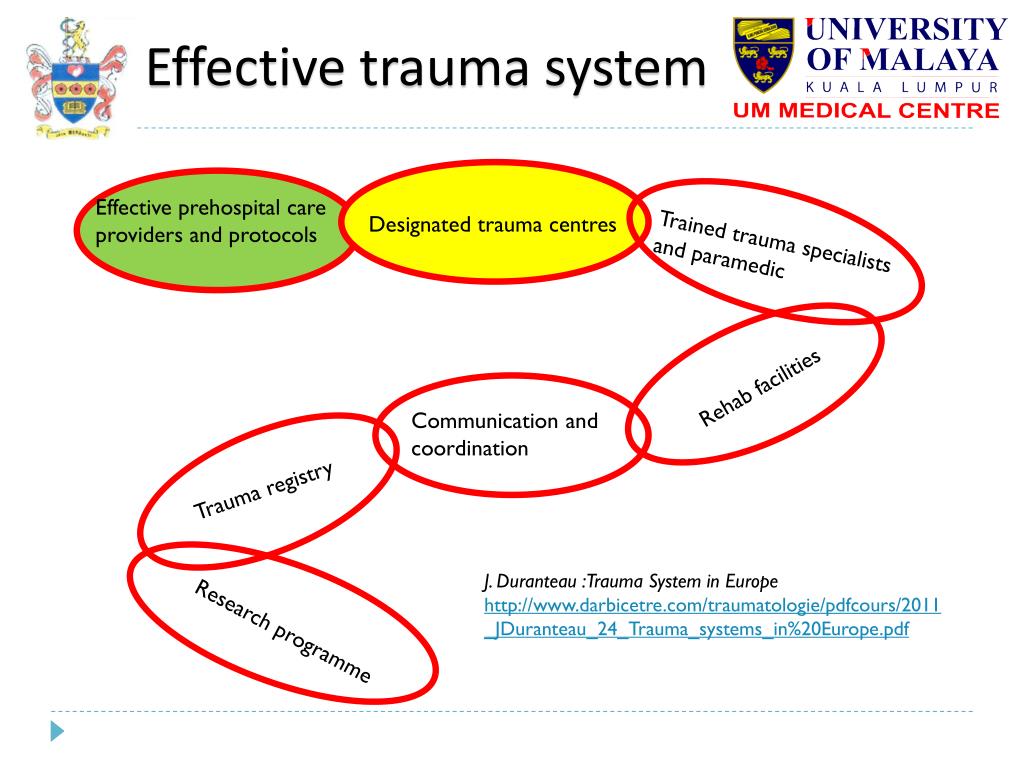 PPT - Trauma System in Malaysia: An experience in University Malaya ...