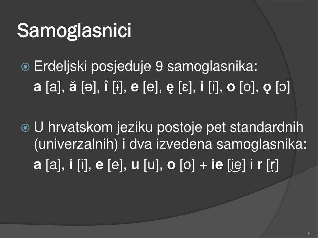 PPT - Fonetska i fonološka analiza erdeljskog bajaškog dijalekta i ...