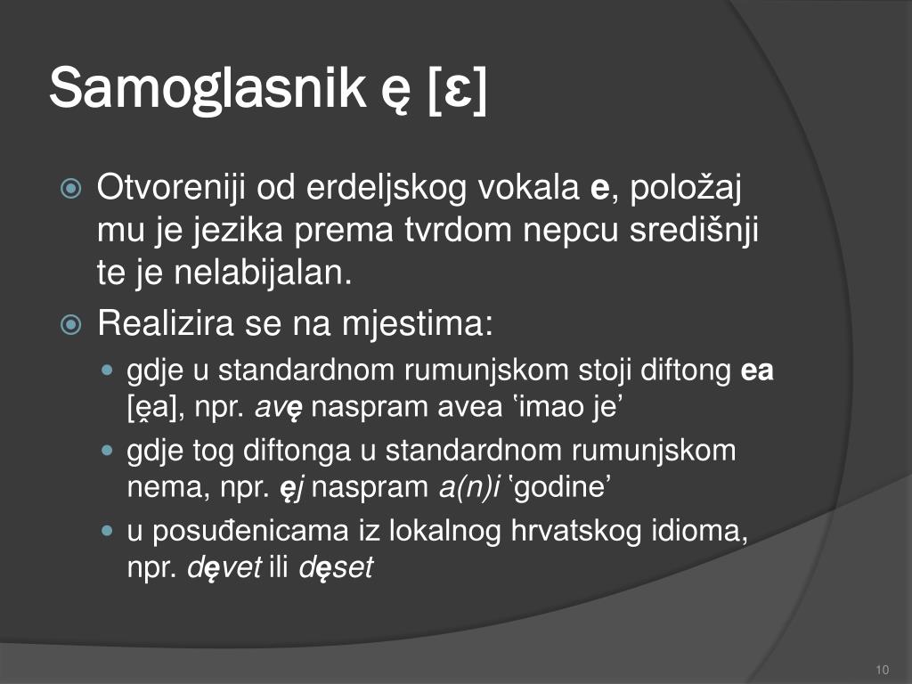 PPT - Fonetska i fonološka analiza erdeljskog bajaškog dijalekta i ...