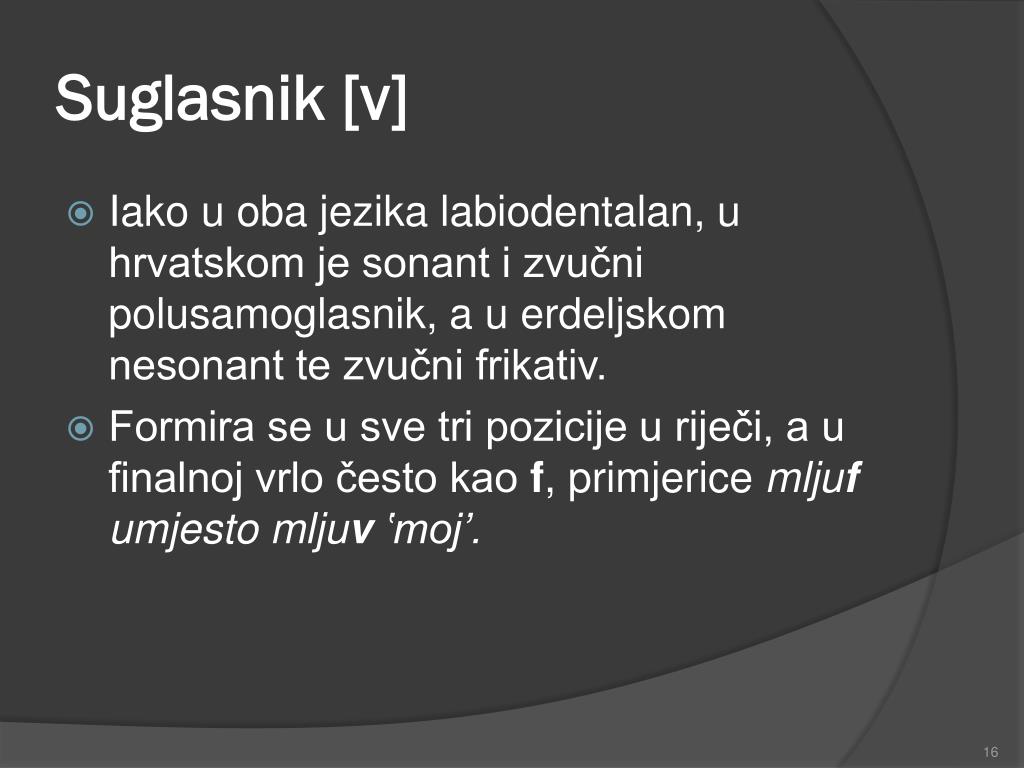 PPT - Fonetska i fonološka analiza erdeljskog bajaškog dijalekta i ...