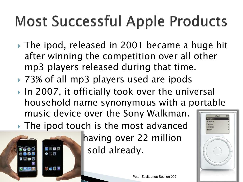 PPT - APPLE INC. by Peter Zavitsanos Cis1055 Sec 002 2/17/10 PowerPoint ...