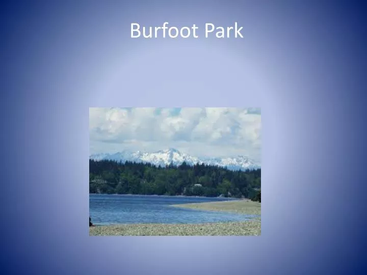 PPT - Burfoot Park PowerPoint Presentation, free download - ID:2421661