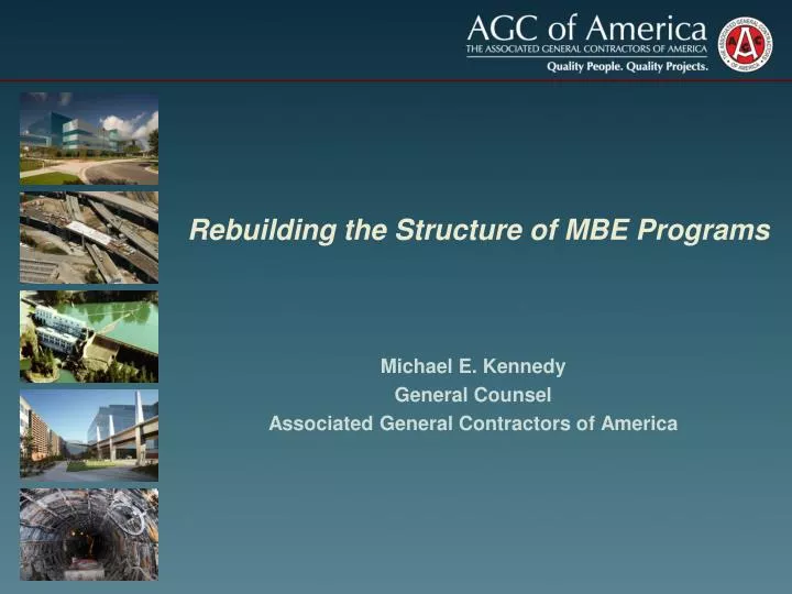 PPT - Rebuilding the Structure of MBE Programs PowerPoint Presentation - ID:2421816