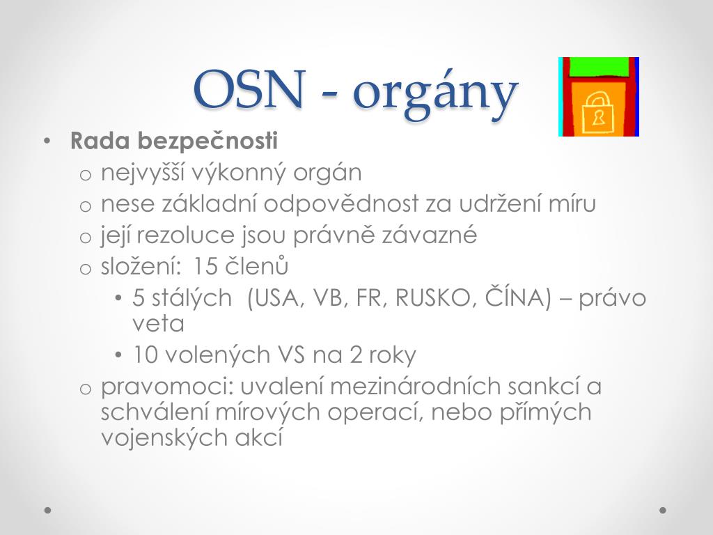 PPT - Mezinárodní organizace PowerPoint Presentation, free download ...