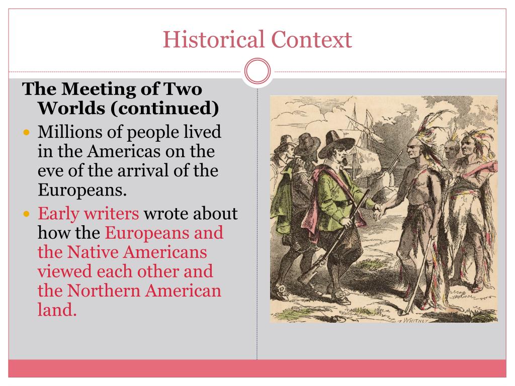 PPT - Early American Writing Historical Context 1600-1800 PowerPoint ...