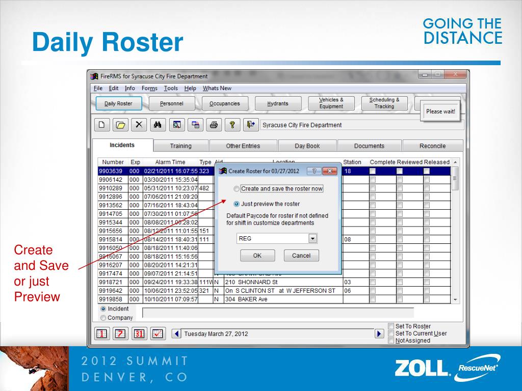PPT - Roster Module Presented by Edward Kosakowski Fire Lieutenant ...