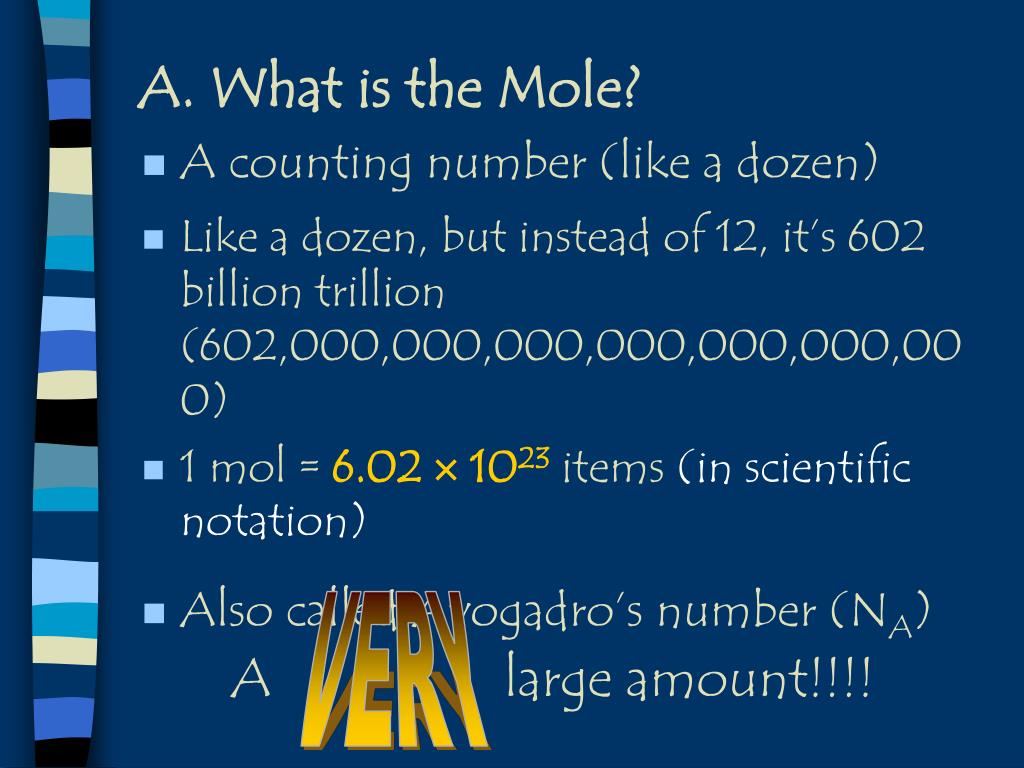 PPT - Mole Concept Avogadro’s Number & Molar Mass PowerPoint ...