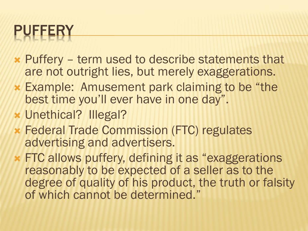 PPT - Ethical selling, marketing, & Advertising PowerPoint Presentation ...