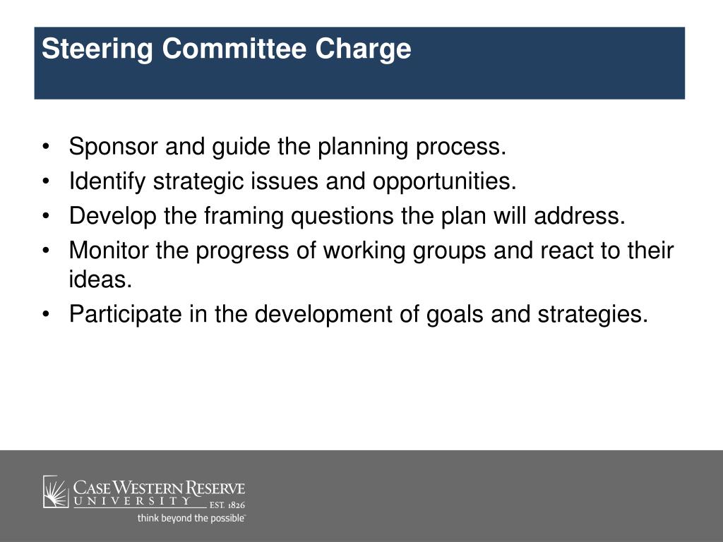 PPT - CWRU Strategic Planning Process 2012-2013 Steering Committee Kick ...