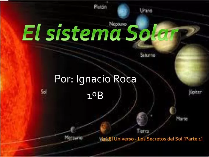 PPT - El sistema Solar PowerPoint Presentation, free download - ID:2424610