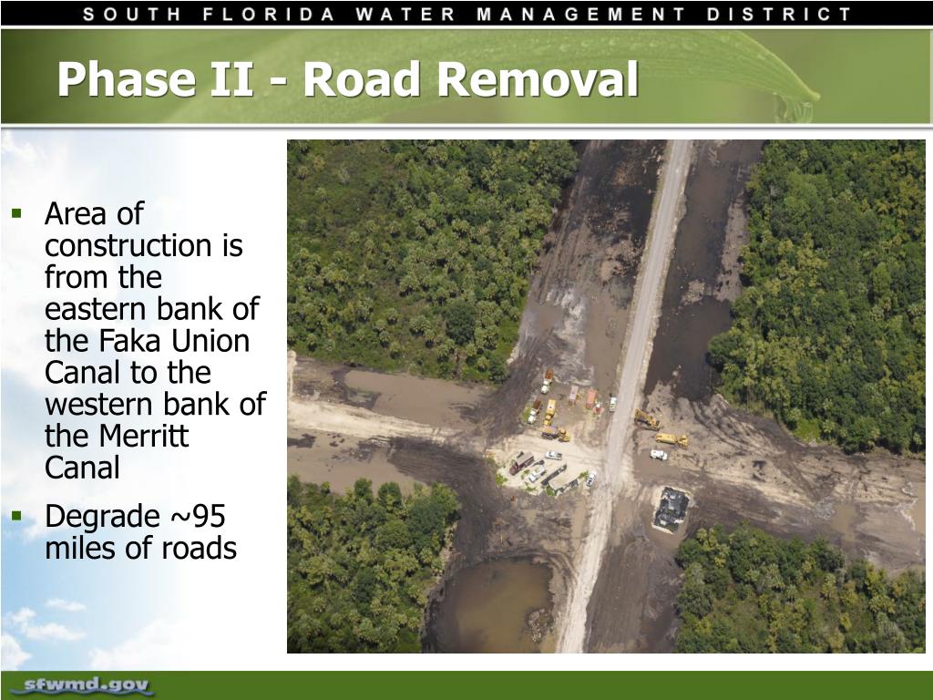 PPT - Comprehensive Everglades Restoration Plan Picayune Strand ...