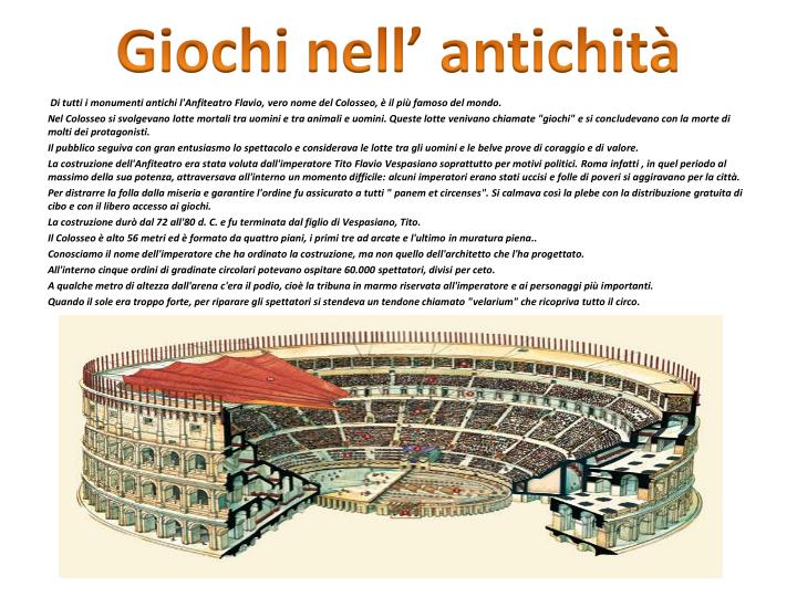 PPT - Il Colosseo PowerPoint Presentation - ID:2425050