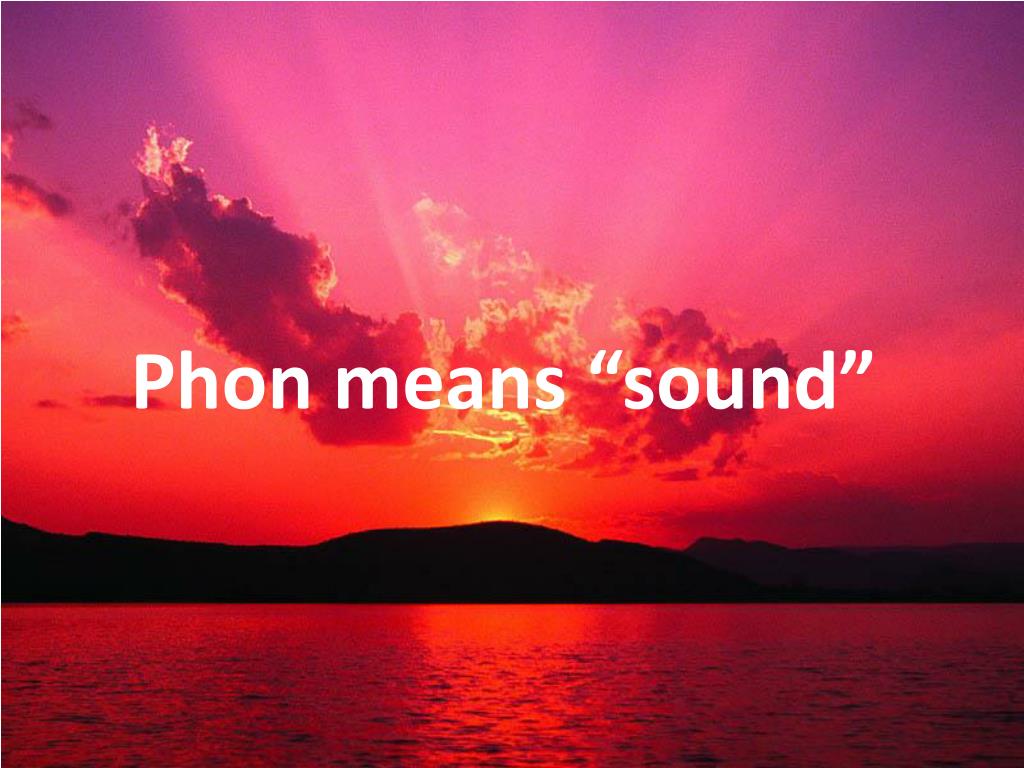 PPT - Lesson 18 Greek Word Parts: chronos, phon PowerPoint Presentation ...