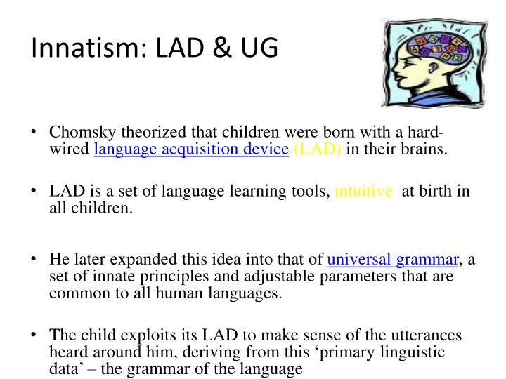 PPT - Theories of First Language Acquisition PowerPoint Presentation ...