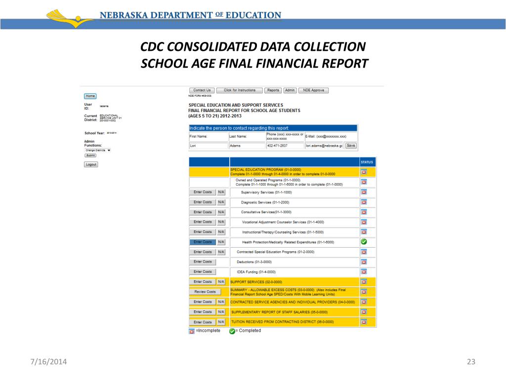 PPT - SPECIAL EDUCATION (SPED) FINANCIAL INFORMATION PowerPoint ...