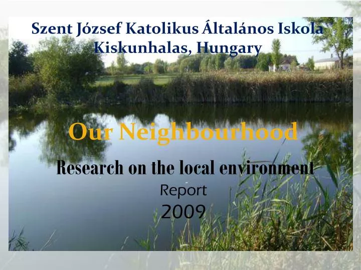 PPT - Our Neighbourhood PowerPoint Presentation, free download - ID:2425310
