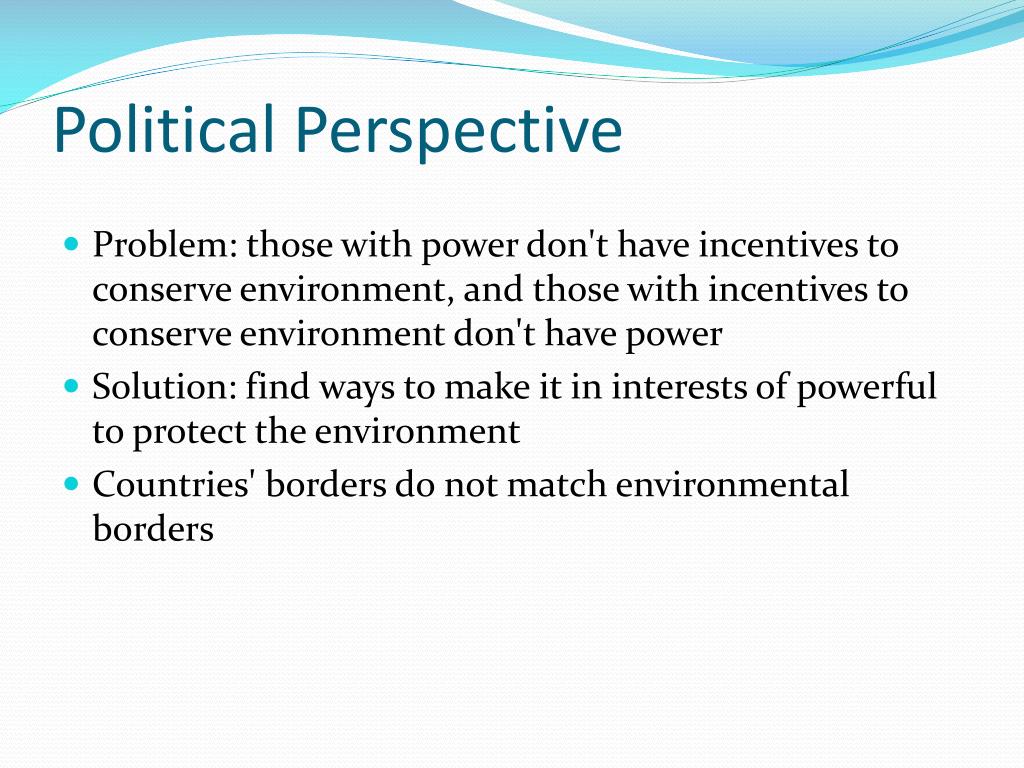 PPT - Ecophilosophical and Political Perspectives on International ...
