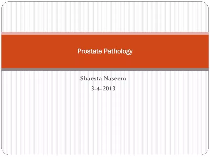PPT - Prostate Pathology PowerPoint Presentation, free download - ID ...