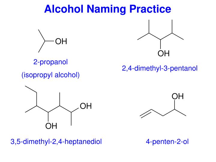 PPT - Alcohols PowerPoint Presentation - ID:2426063