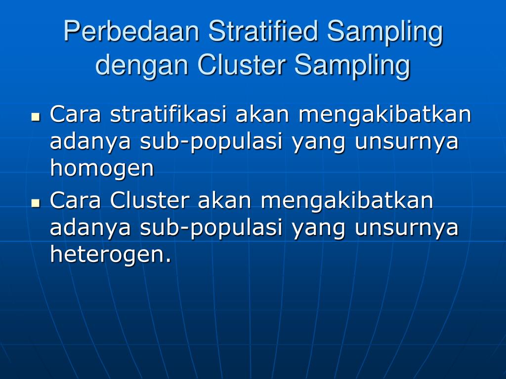 PPT - POPULASI DAN TEKNIK PENARIKAN SAMPEL PowerPoint Presentation ...