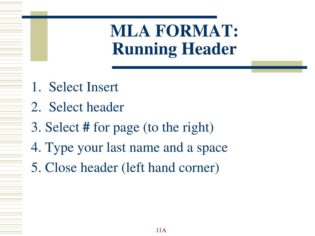PPT MLA FORMAT REVIEW PowerPoint Presentation Free Download ID 2426650