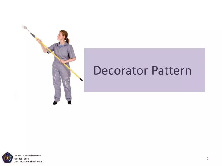 PPT - Decorator Pattern PowerPoint Presentation, free download - ID:2426779