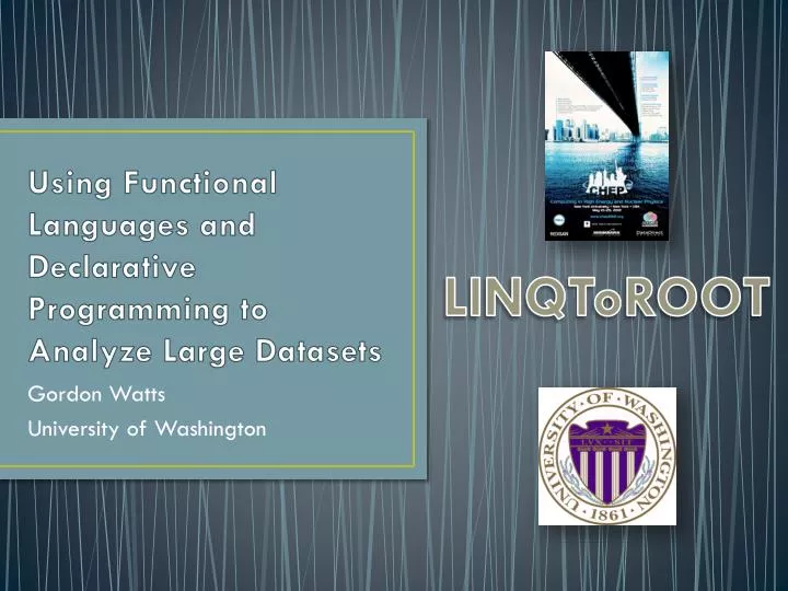 Ppt Using Functional Languages And Declarative Programming To Analyze Large Datasets