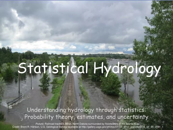 PPT - Statistical Hydrology PowerPoint Presentation, free download - ID ...