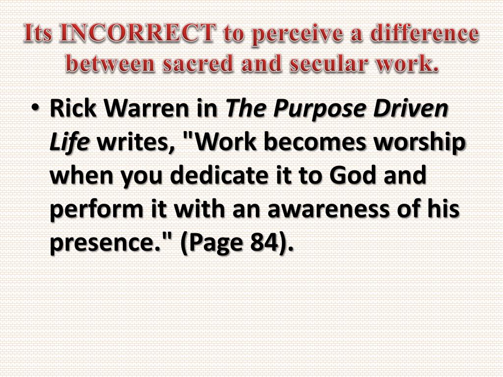 PPT - Take This Job and LOVE It! Pastor Mark Schwarzbauer PhD Family ...