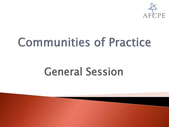 PPT - Communities of Practice PowerPoint Presentation, free download ...