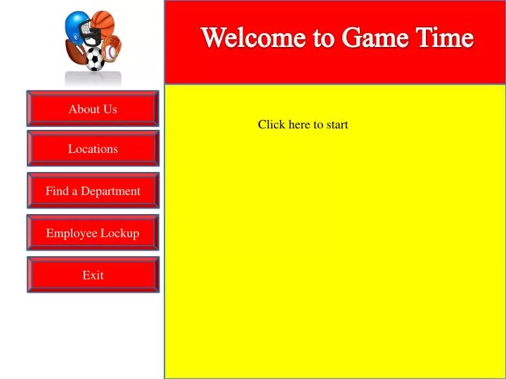 PPT - Welcome to Game Time PowerPoint Presentation, free download - ID ...