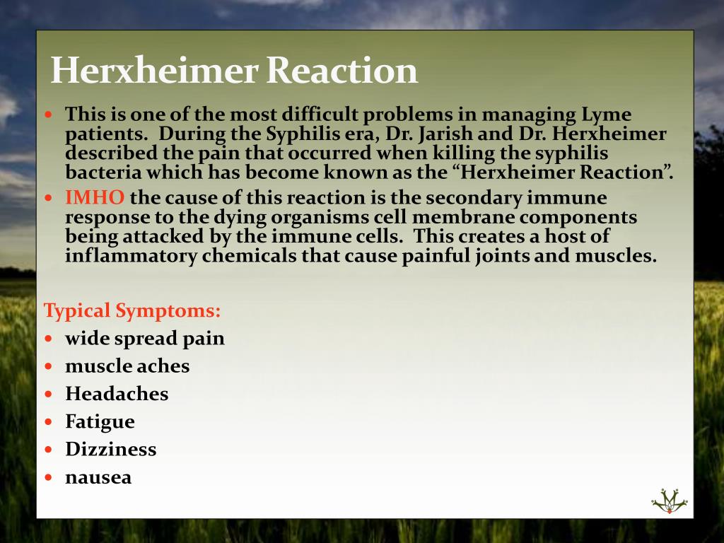 PPT - Symptoms: common and less common Lyme Disease Misdiagnosed as ...