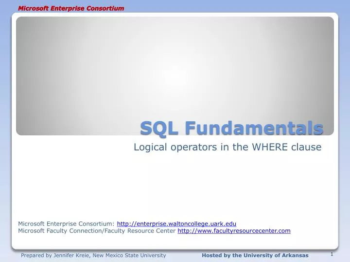 PPT - SQL Fundamentals PowerPoint Presentation, free download - ID:2427926