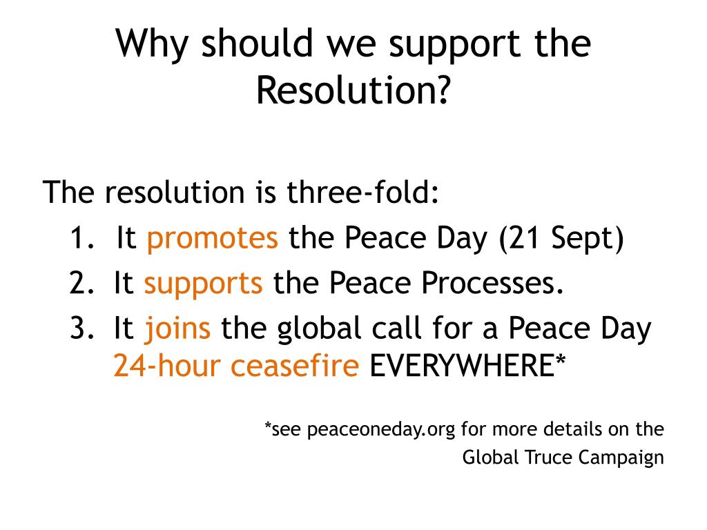 PPT - Localizing Peace Day: A briefer on the International Day of Peace ...