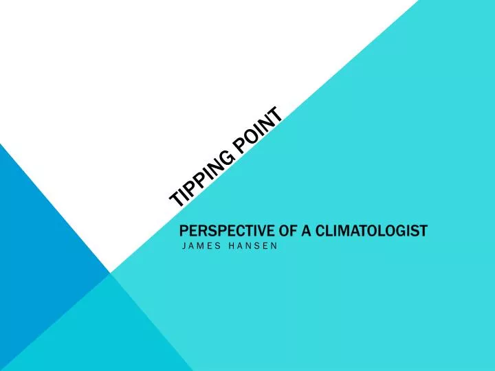 PPT - Tipping Point PowerPoint Presentation, free download - ID:2427958
